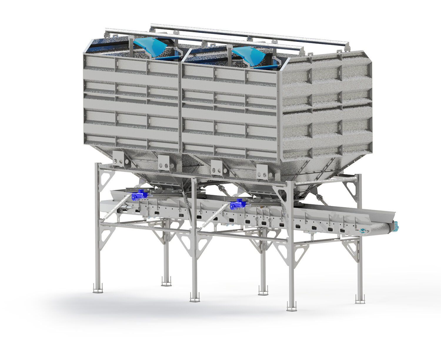 HB Hopper bunker | Conveyor belts & storage systems | Gillenkirch