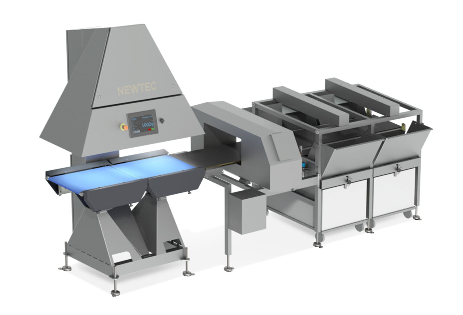QC90-2 NEWTEC Checkweigher | Conveyor belts & storage systems | Gillenkirch